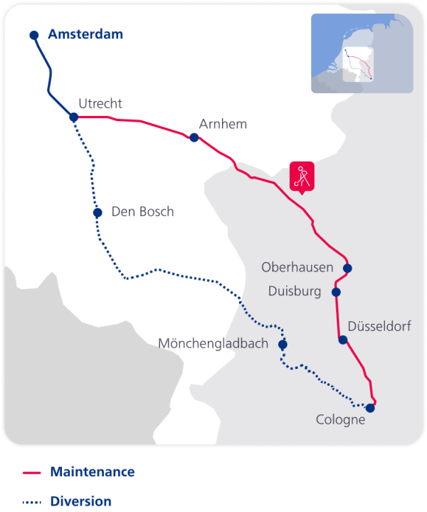 Improvements to German railways tracks | NS International