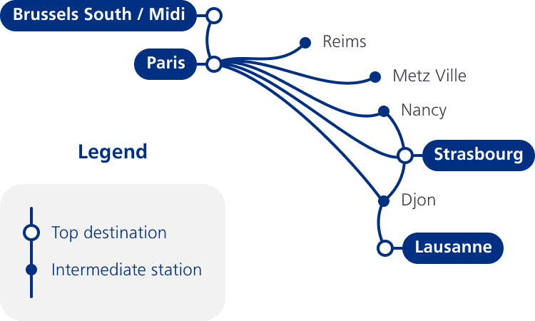 Train to Strasbourg - from € 80 one way | NS International
