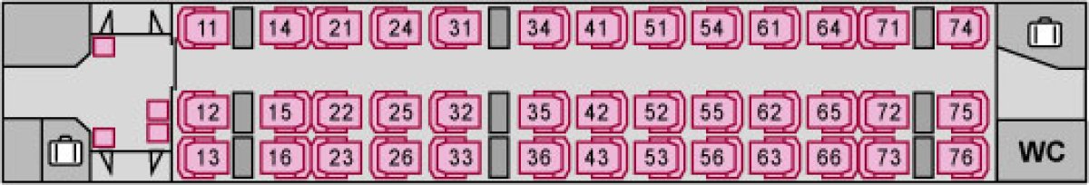 Floor plans Eurostar Belgium France carriages | NS International